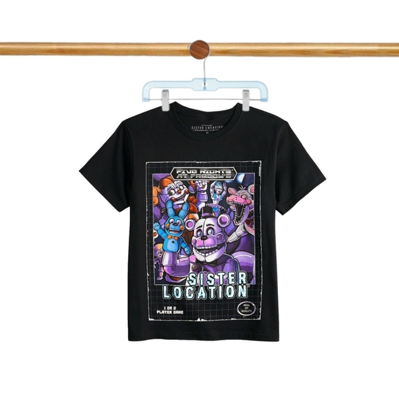 Sister Location | Shirts & Tops | Boys Five Nights At Freddys Sister ...